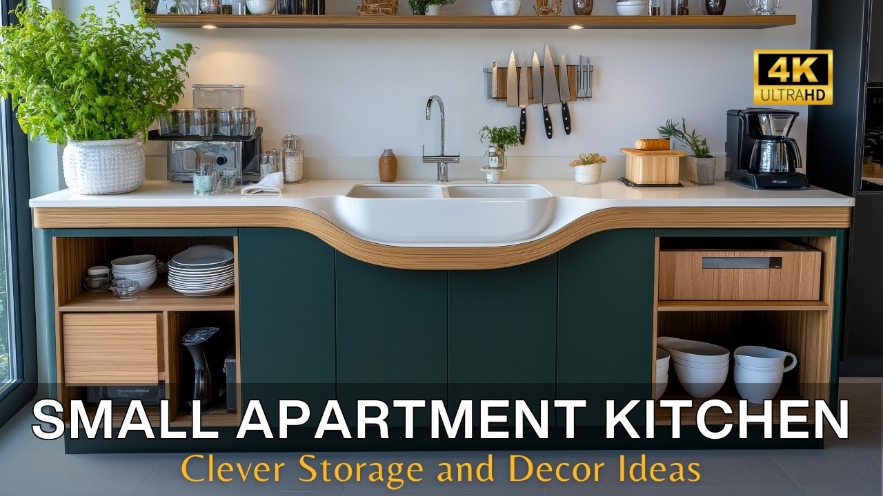 Small Apartment Kitchen Organization: Clever Storage and Decor Ideas for a Functional Cooking Space