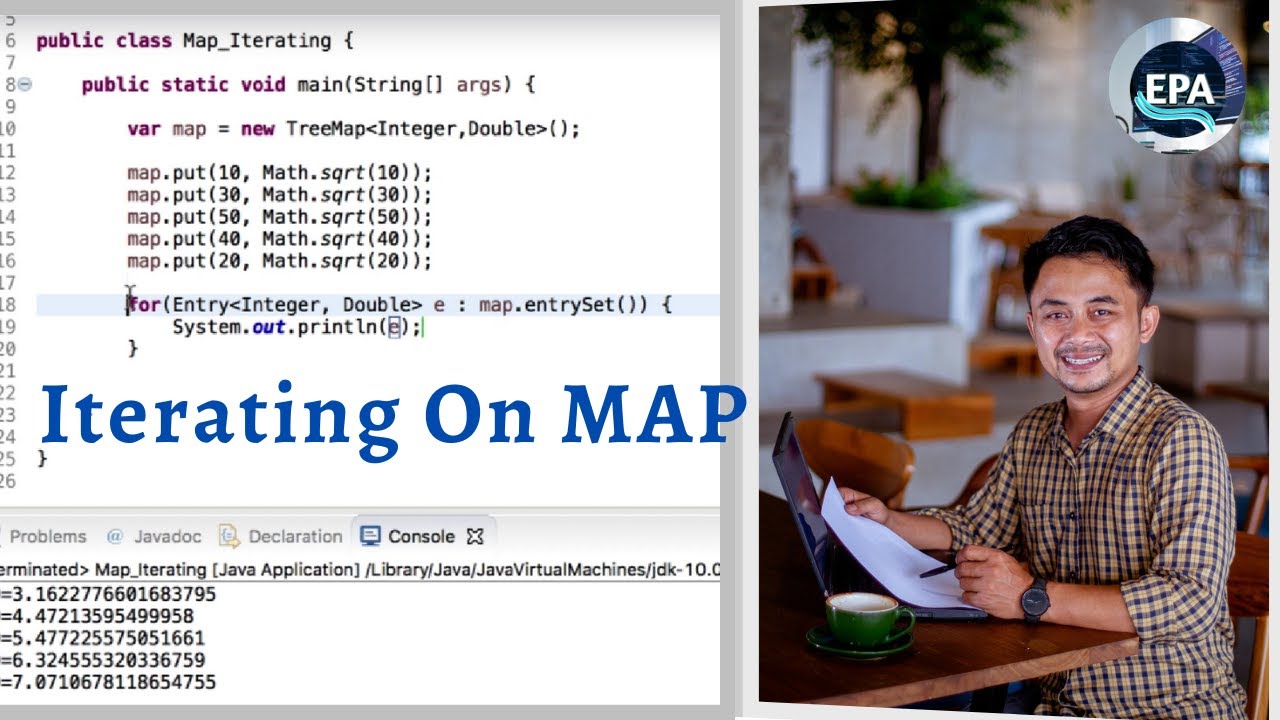 Iterating on map || how to iterate map in java
