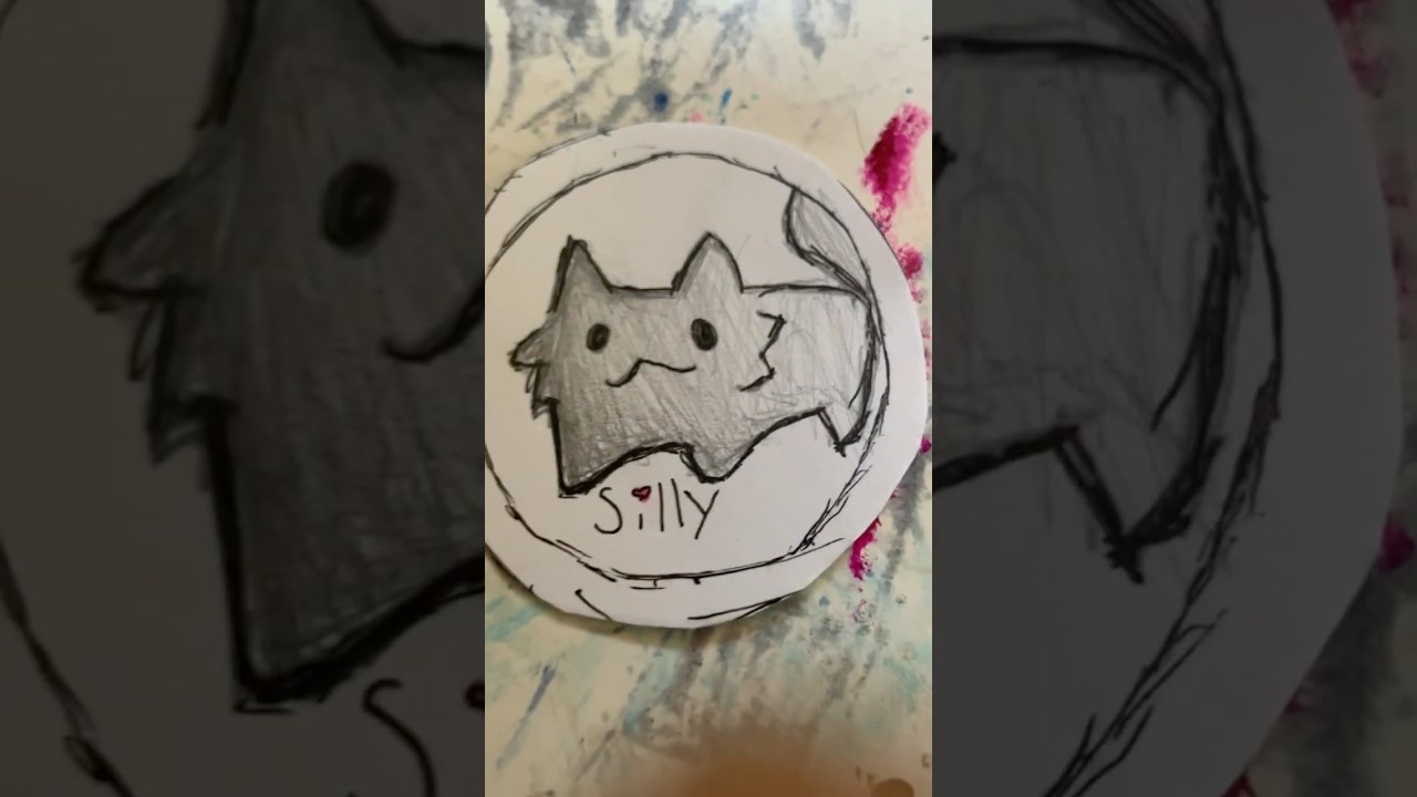 Making a pin without a pin machine :D #art #artsupplies #bored #drawing #artist #craft #crafts