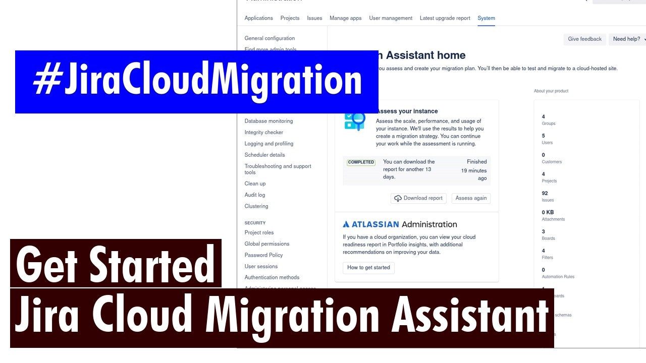 Jira Cloud Migration - Overview Jira Cloud Migration Assistant