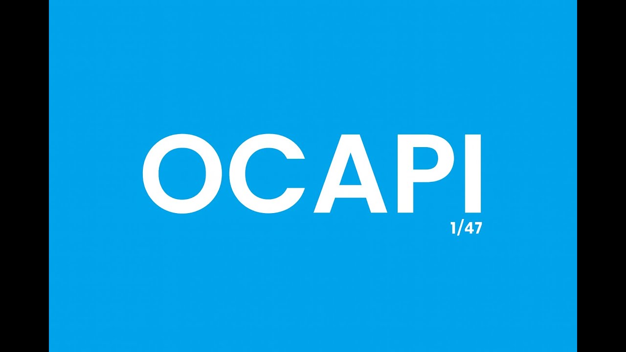 Learn OCAPI for Salesforce B2C Commerce Cloud | Full Developer Guide