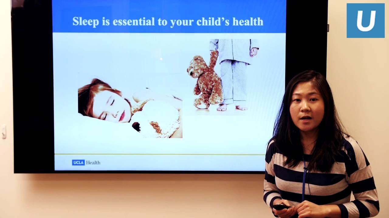 A Good Night's Slumber: Tips for Healthy Sleep Habits in Children | Kimberly Cheong, MD | UCLAMDChat