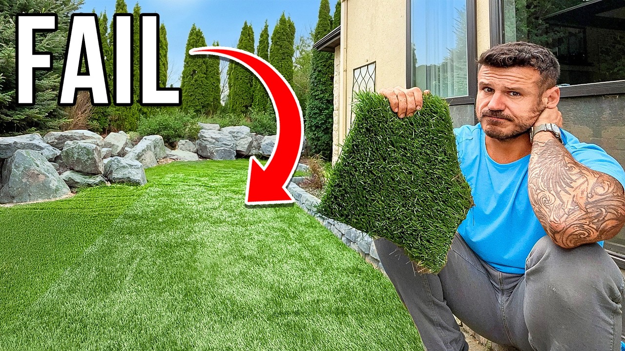 I Tried To Install Artificial Turf With No Experience