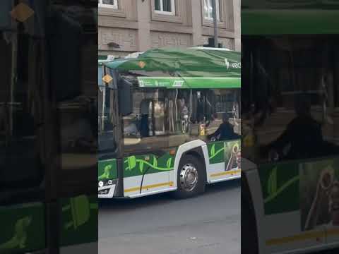 L’Urbino elettrico 3203, diretto a Largo Murani a Largo Augusto #atm #fullelectric