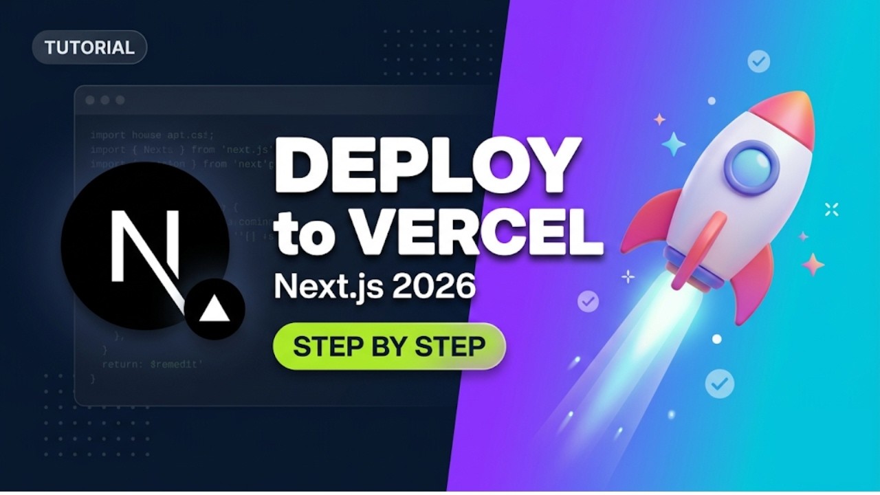How To Deploy a NextJS App To Vercel (EASY AND QUICK!!!)