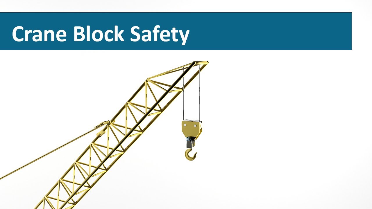 Crane Block Safety Animated Application Note