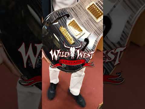 Wow 🤩 PRS Wild West Guitars 25th Anniversary Limited Wood Library Hollowbody II Piezo Frostbite Fade
