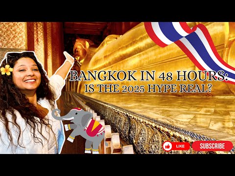 Our First Day in Bangkok 🇹🇭 | 2025 Street Food, Tuk Tuks & Hidden Markets You Can’t Miss!