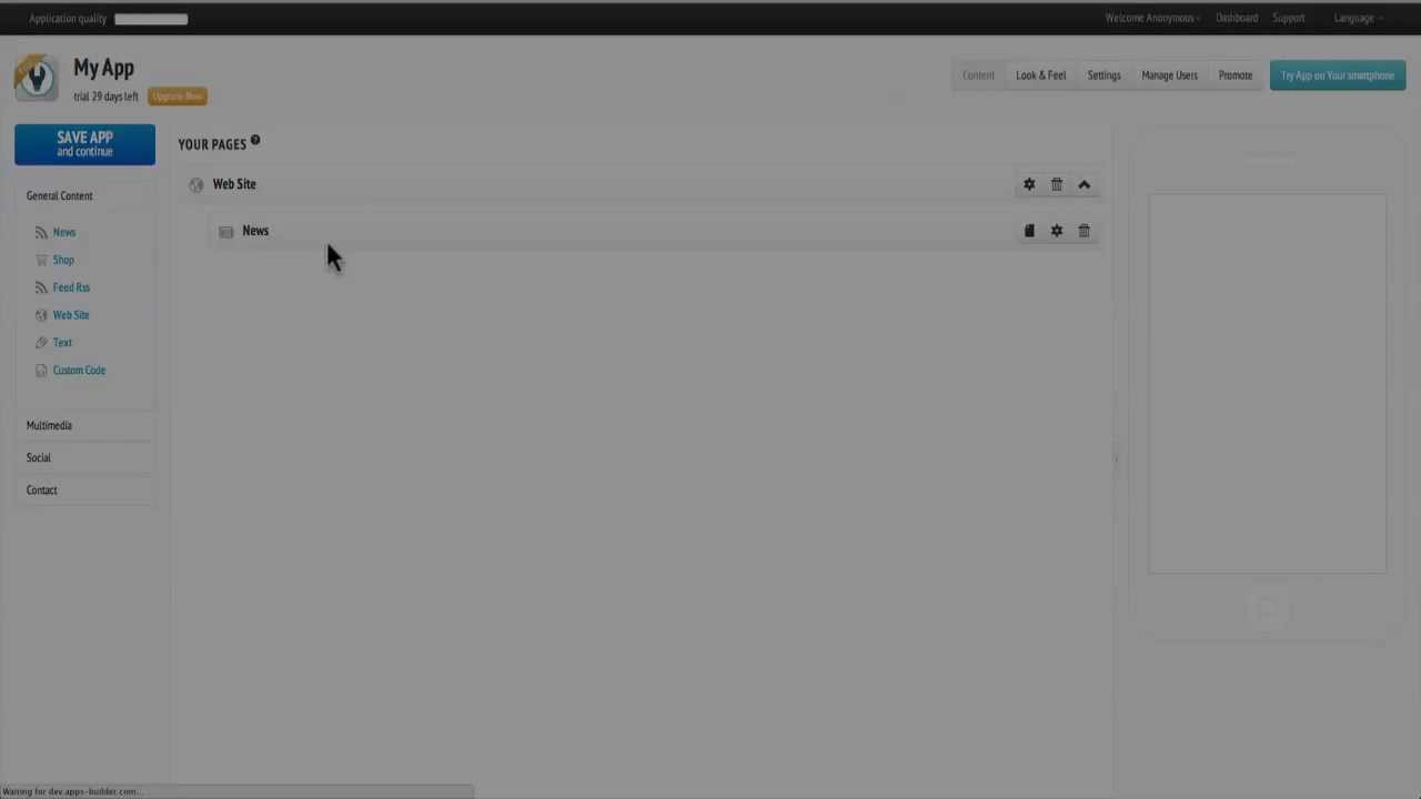 AppsBuilder // Get Started