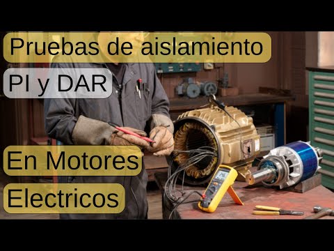 Prueba de AISLAMIENTO PI y DAR en motores electricos