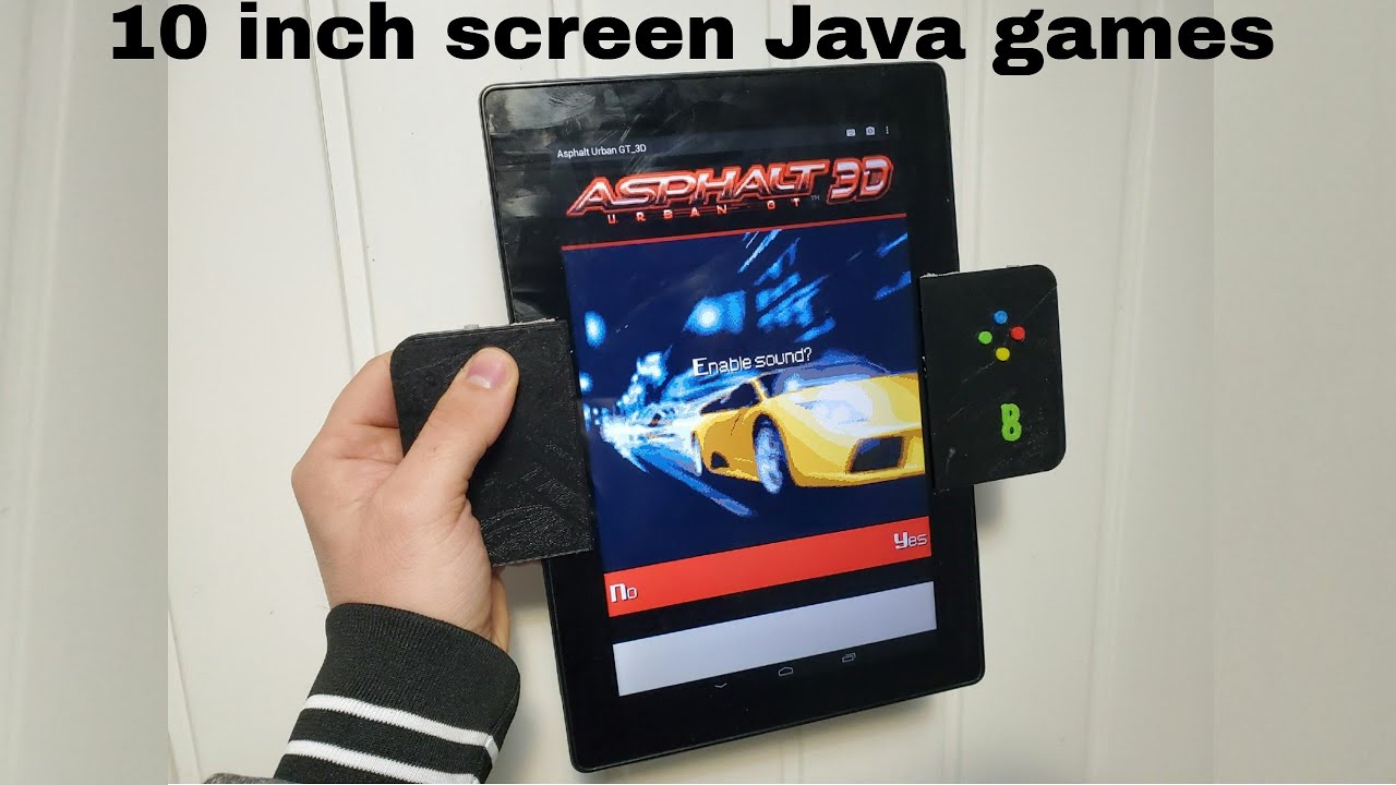 10 inch screen Java gaming console!