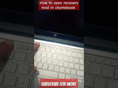 How to access recovery mod in chrome book | any chromebook recovery mod #celltronix