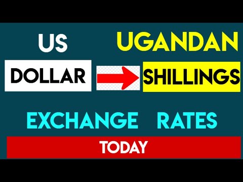 Ugandan Shillings to Dollars Money Converter Exchange Rate Buying and Selling Forex
