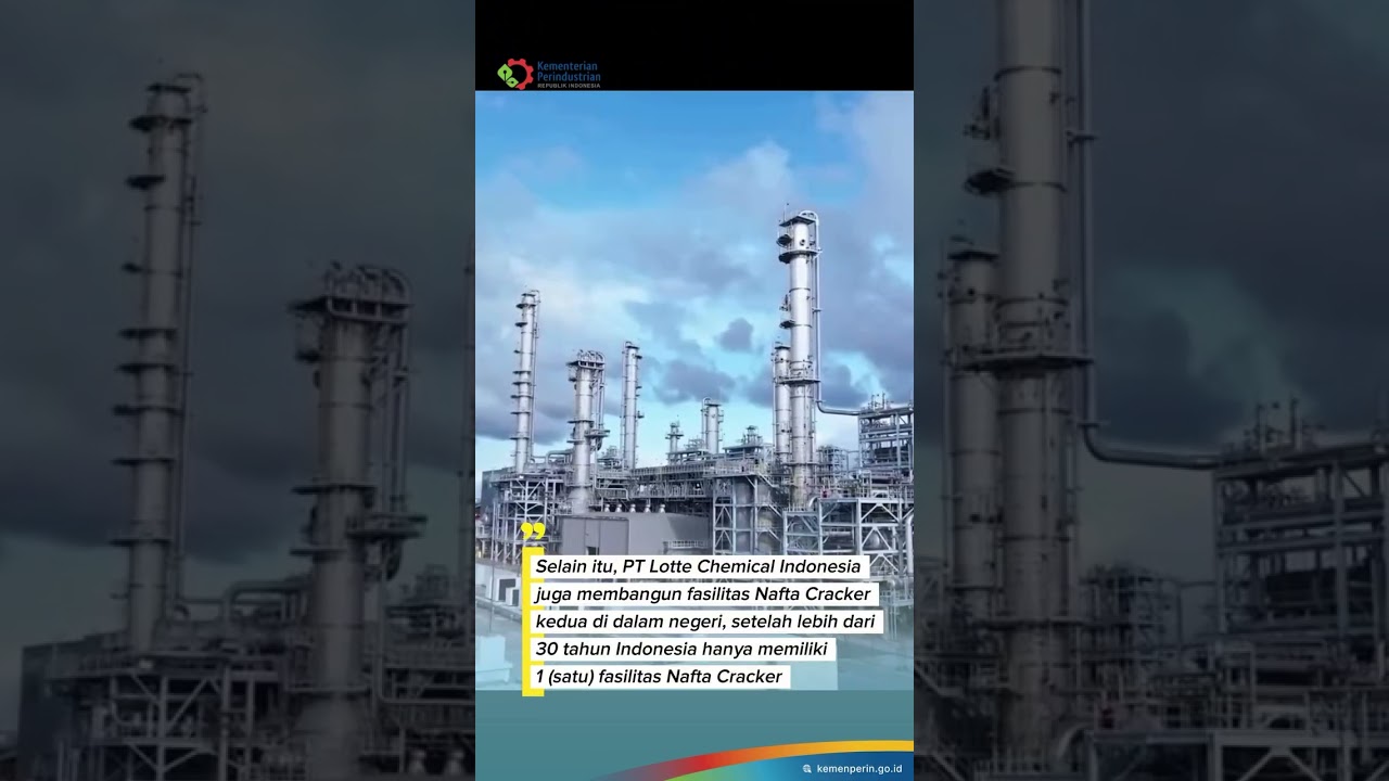 Peresmian Pabrik Baru PT Lotte Chemical Indonesia