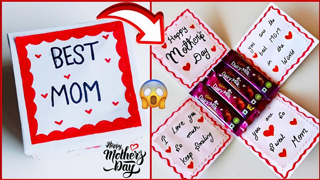 DIY Mother's day gift box  🎁 / Mother's day card making Ideas 2026 / Mother's day greeting card Idea