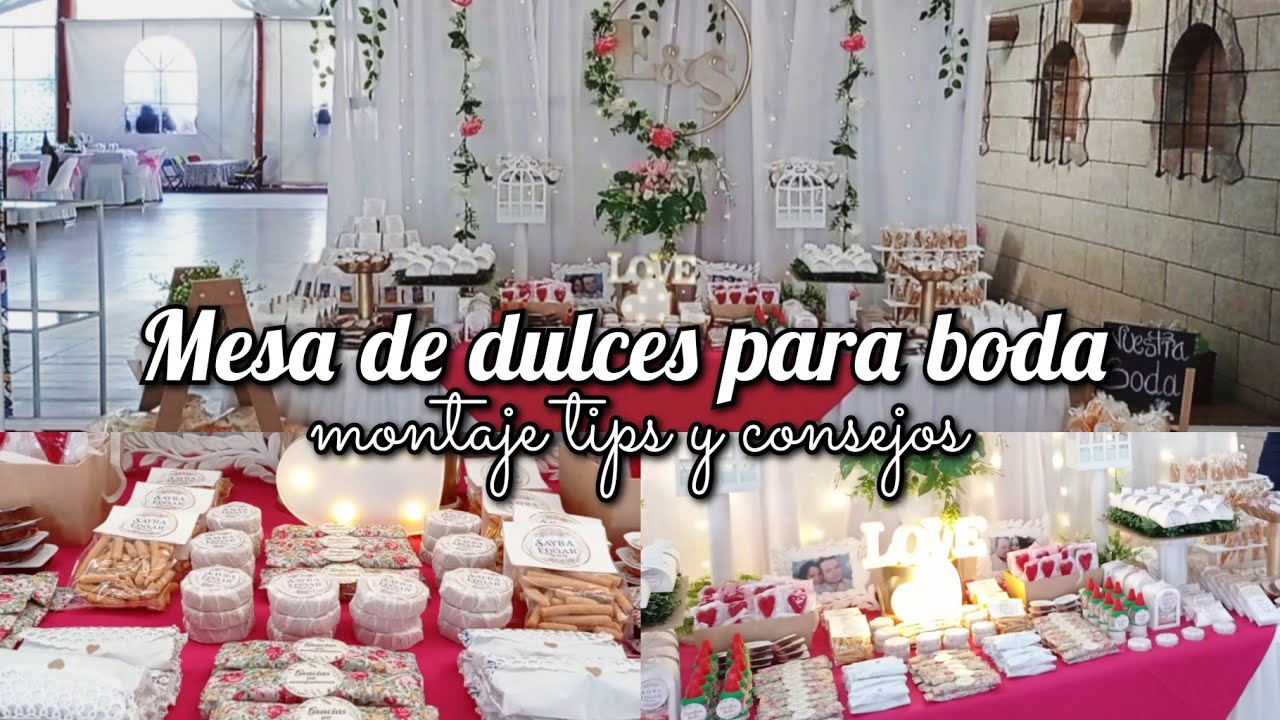 WEDDING SWEET TABLE | How many sweets to include? How to set it up? How long did it take?