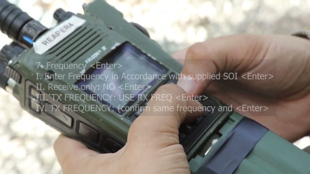 P3: Tactical Handheld Radio