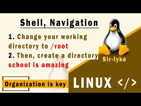 Shell Navigation (All Task Completed With Explanation) All in Linux Terminal