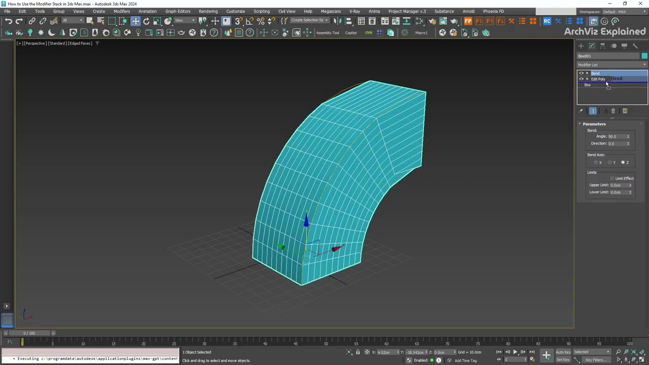 3ds Max Modifier Stack Explained