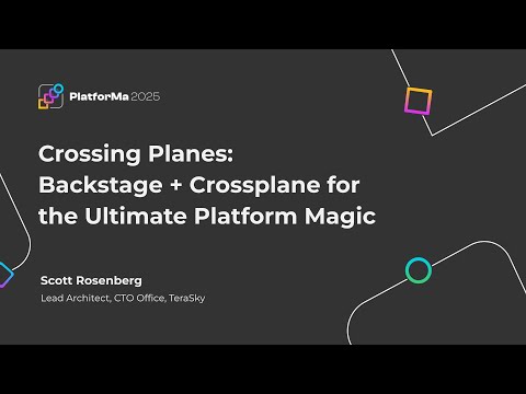 Unlocking Backstage and Crossplane: New Integrations Ahead