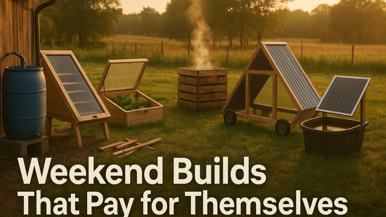 7 Weekend Builds That Actually Pay for Themselves