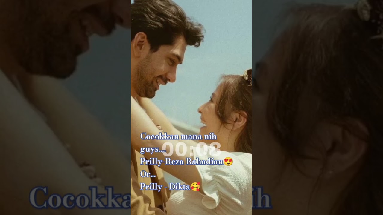 Prilly lebih cocok sama siapa nih guys ?! #prillylatuconsina #dikta #rezarahadian #shorts
