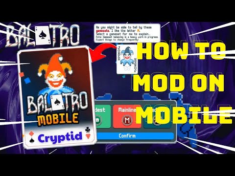 How to install balatro mod on mobile - made by HoangGod | Balatro mod game