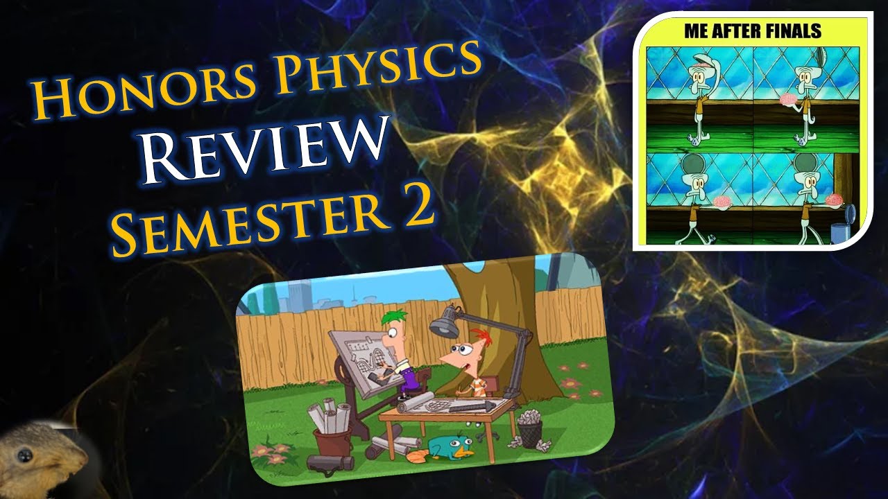 Honors Physics Spring Final Review 2023