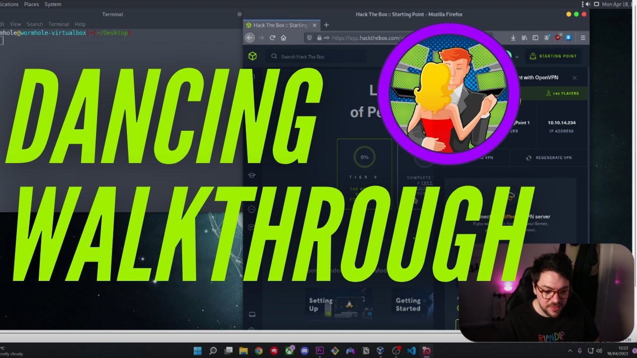 Walkthrough Dancing Hack the Box Tutorial