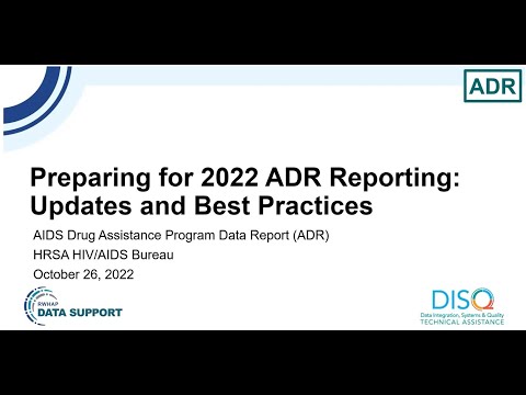 Preparing for 2022 ADR Reporting: Updates and Best Practices