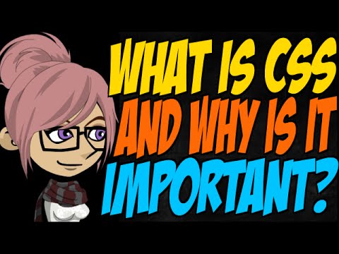 What is CSS and Why is it Important? Video Lecture - IT and Software