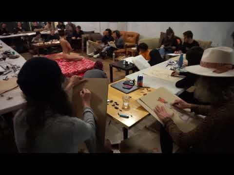 Tuesday Night Life Drawing – The Fitzroy Art Collective