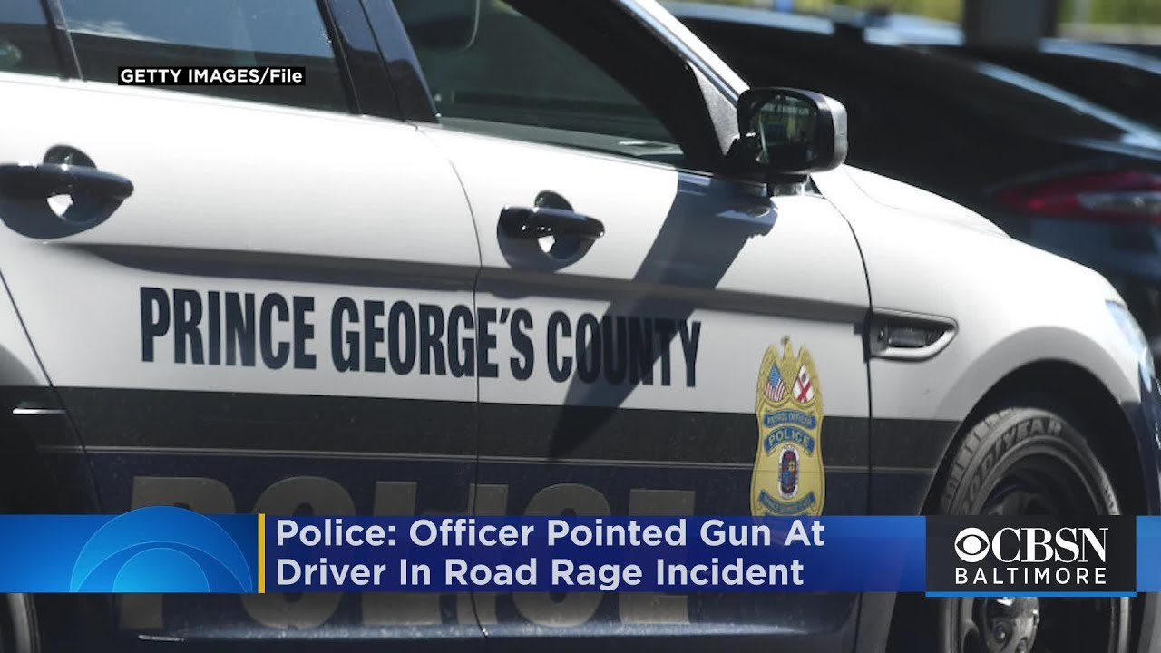 Maryland Officer Pointed Gun At Driver In Annapolis Road Rage Incident, Police Say