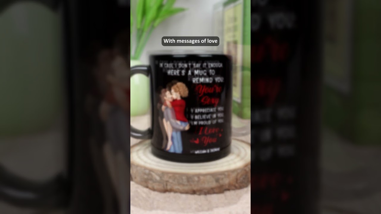 In Case I Don't Say It Enough Couples | Personalized Black Mug
