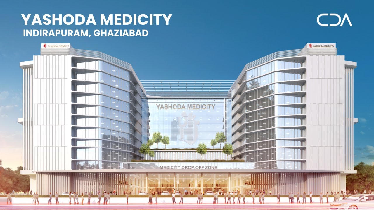 Yashoda Medicity, Indirapuram | 1200-bedded Hospital by Creative Designer Architects