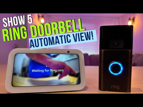 How to connect Ring Doorbell to Echo Show 5.