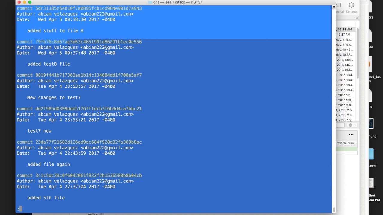 2 Git  : undo or redo commit [remote]