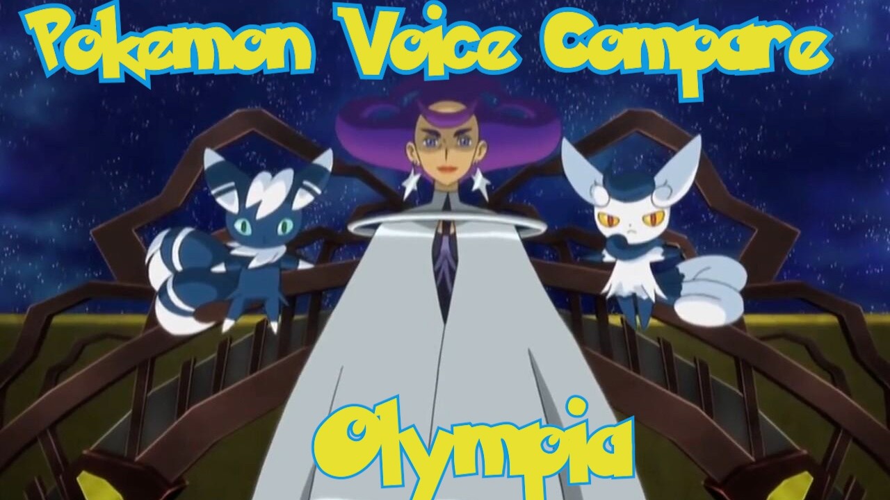 Pokemon Voice Compare - Olympia
