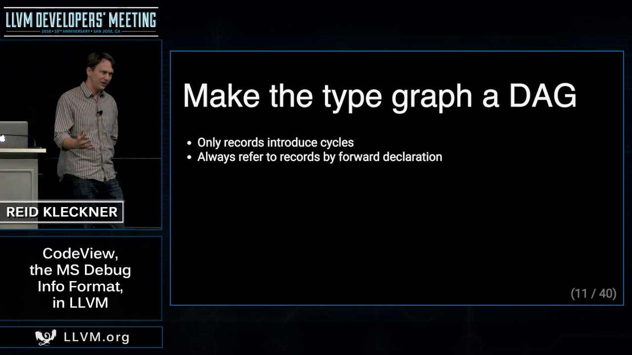 2016 LLVM Developers’ Meeting: R. Kleckner 