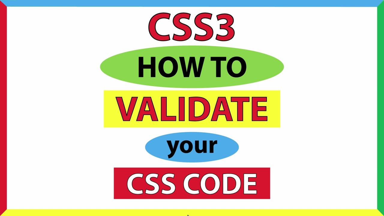 How To Validate Your CSS3 Code Using An Online Validation Service | Jigsaw.W3C.org