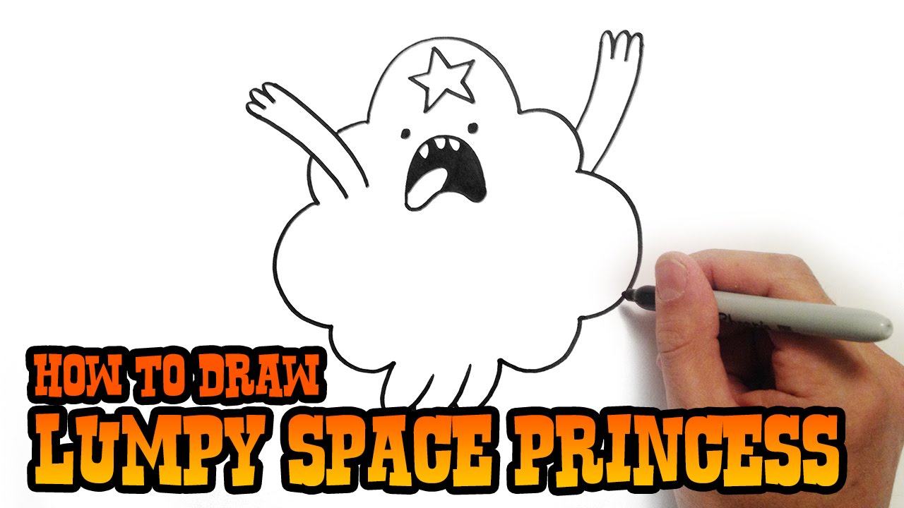 How to Draw Adventure Time | Lumpy Space Princess