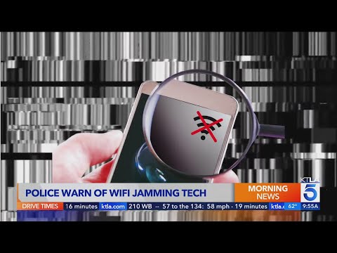 LAPD warns of thieves using wifi-jamming tech to disarm cameras, alarms
