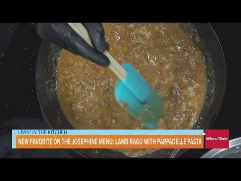 New Favorite on the Josephine Menu: Lamb Ragu with Parpadelle Pasta