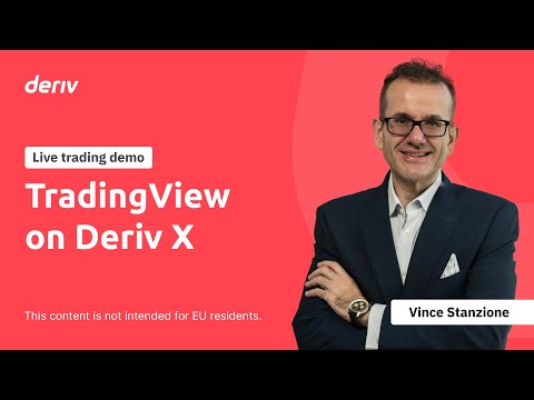 TradingView on Deriv X | Live Demo (non-EU clients)