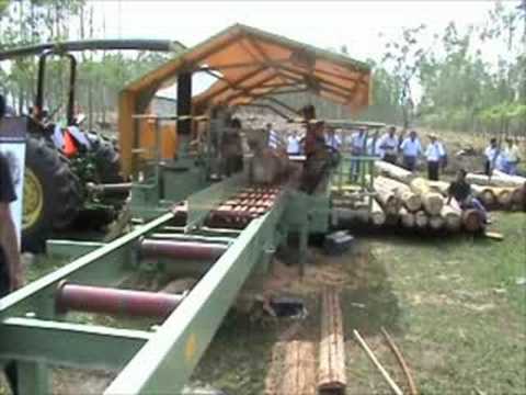 Kara F2000 Mobil Sawmill in Mexico