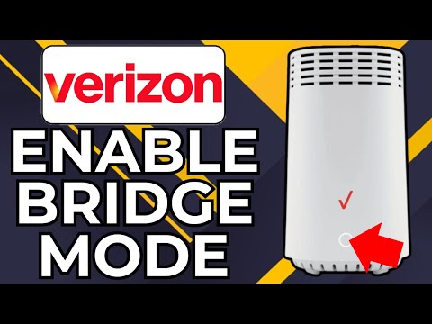 HOW TO PUT VERIZON ROUTER IN BRIDGE MODE (2025)