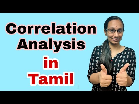 Correlation Analysis | Karl Pearson | Statistics | In Tamil | Bhargavi | Subject 360