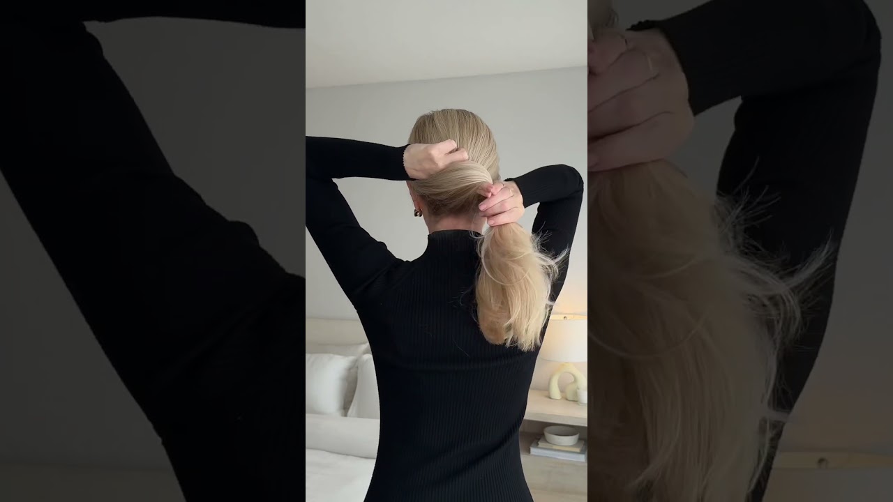 Step-by-step French twist tutorial!❤️ #hairtutorial #hairstyle