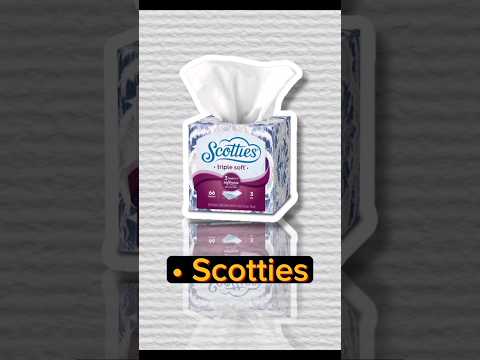 The 10 best facial tissue brands in the world | #shorts