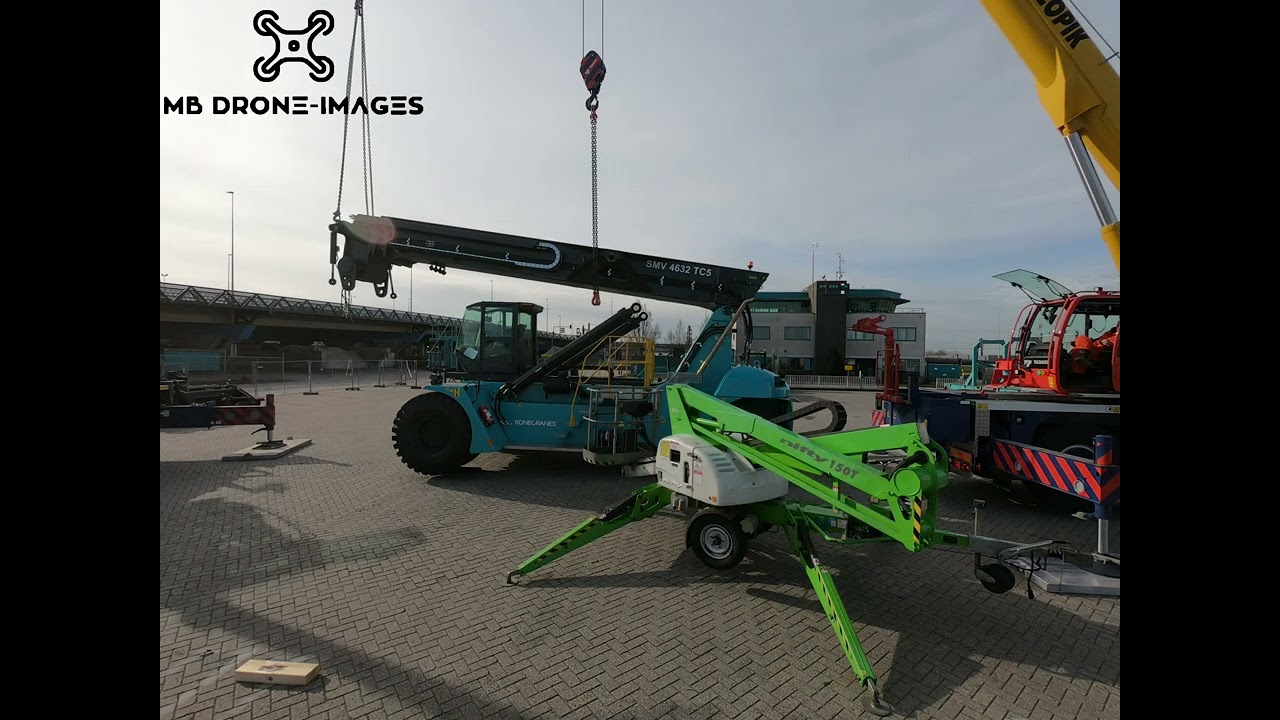 Opbouw reachstacker timelapse